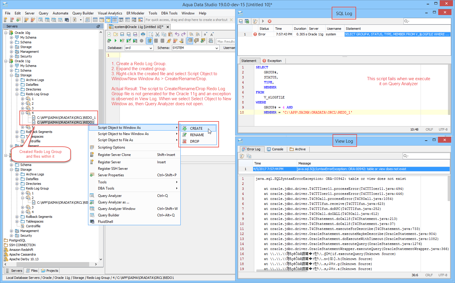 15124-create-rename-drop-script-is-not-generated-for-redo-log-group